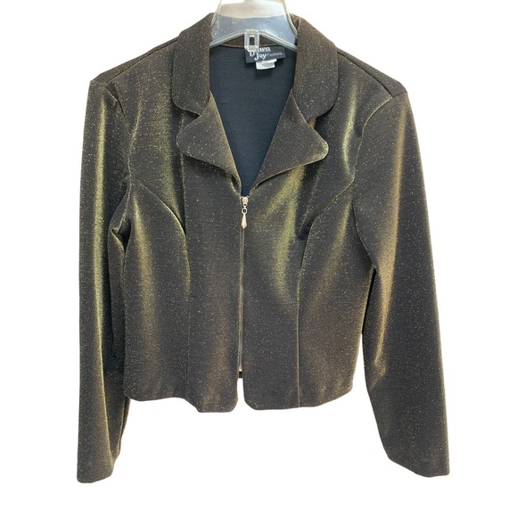 Vintage | Jackets & Coats | Vintage Dawn Joy Fashions Zippered Short ...